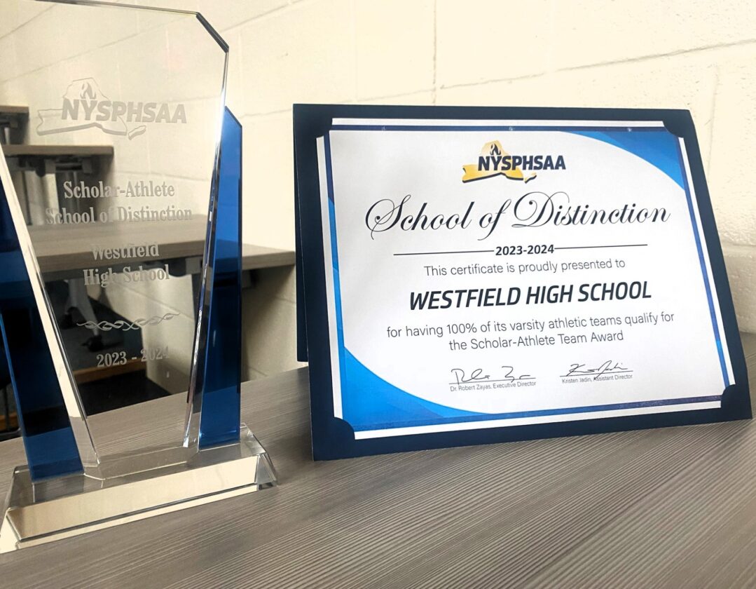 Westfield Scores Significant Sports Award | News, Sports, Jobs - Post ...